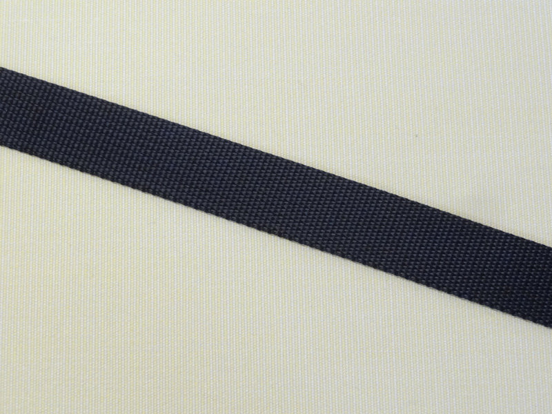 Polyesterband 15 x 1,2 mm schwarz für 8000er, 5,60